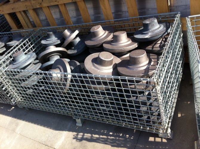 High Strength Wire Mesh Stillage Rigid Heavy Duty Wire Mesh Baskets