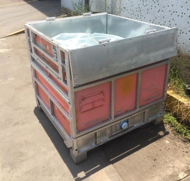 Hot Dip Galvanized Stainless Steel IBC Tank Powder Coated Metal IBC Tote