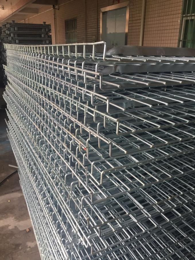 Industrial Wire Mesh Decking High Visibility Pallet Rack Wire Deck Dividers