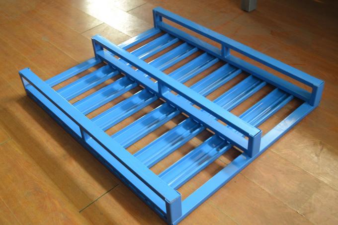 Single Faced Metal Storage Pallet For Warehouse Storing Cargos