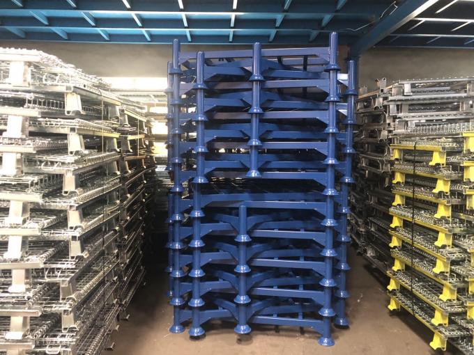 Q235 Steel Warehouse Metal Stacking Shelves With Detachable Racks